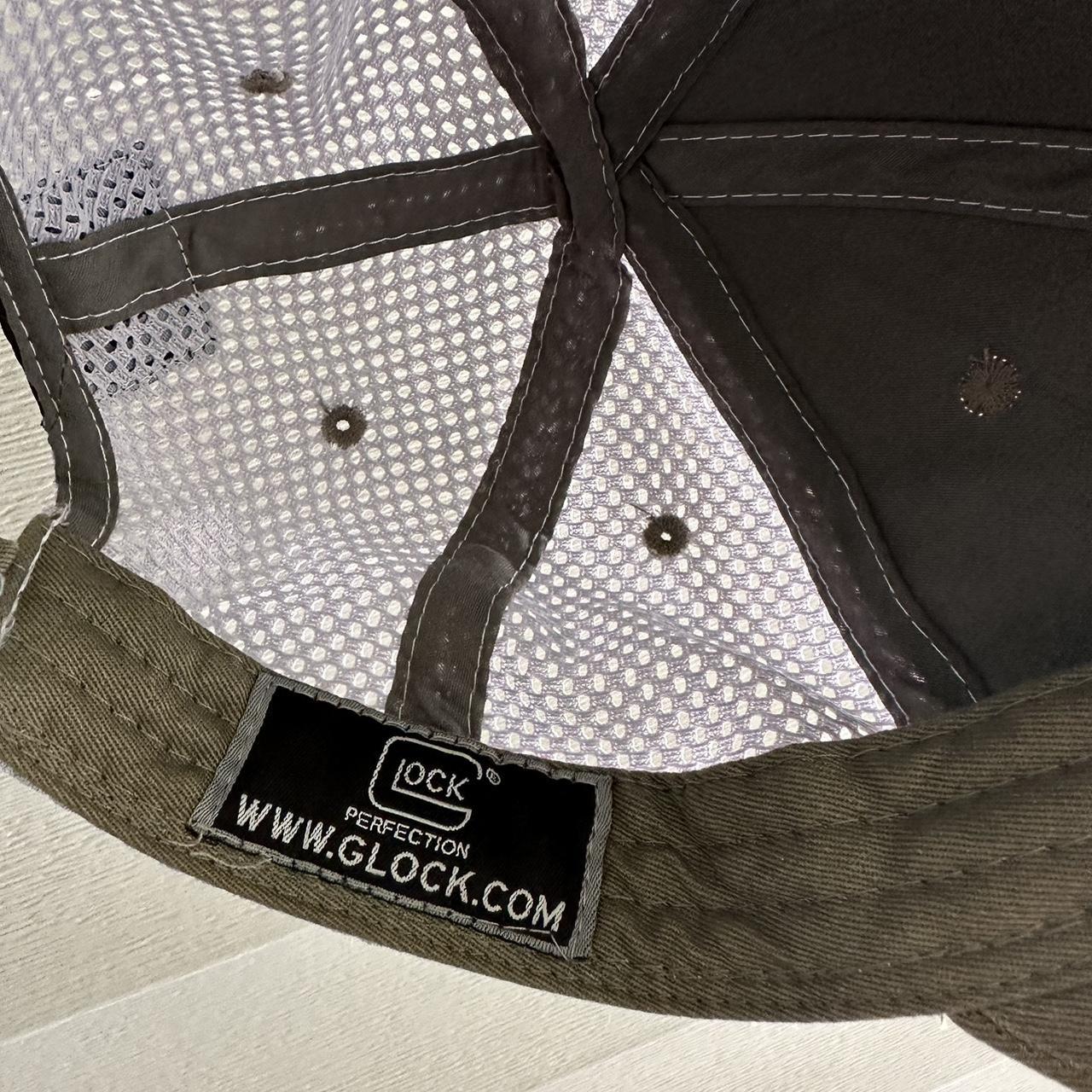 Glock hat SnapBack Olive green #glock #hat #green... - Depop