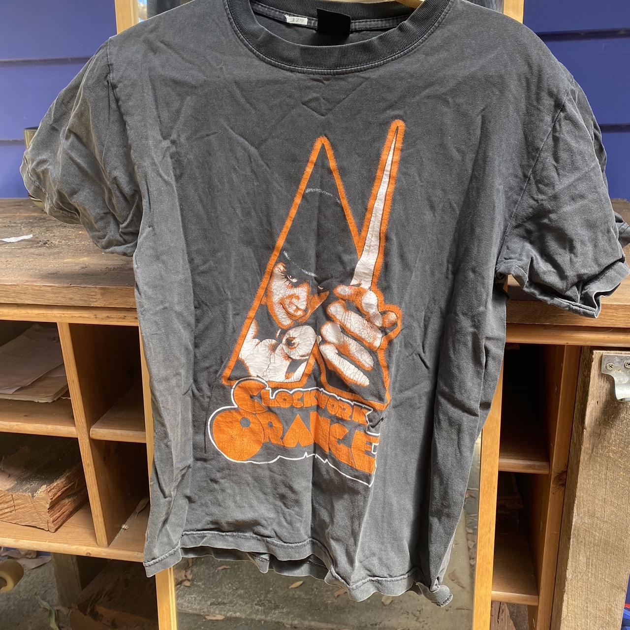 Clockwork orange vintage tee, would fit size 6-8 - Depop