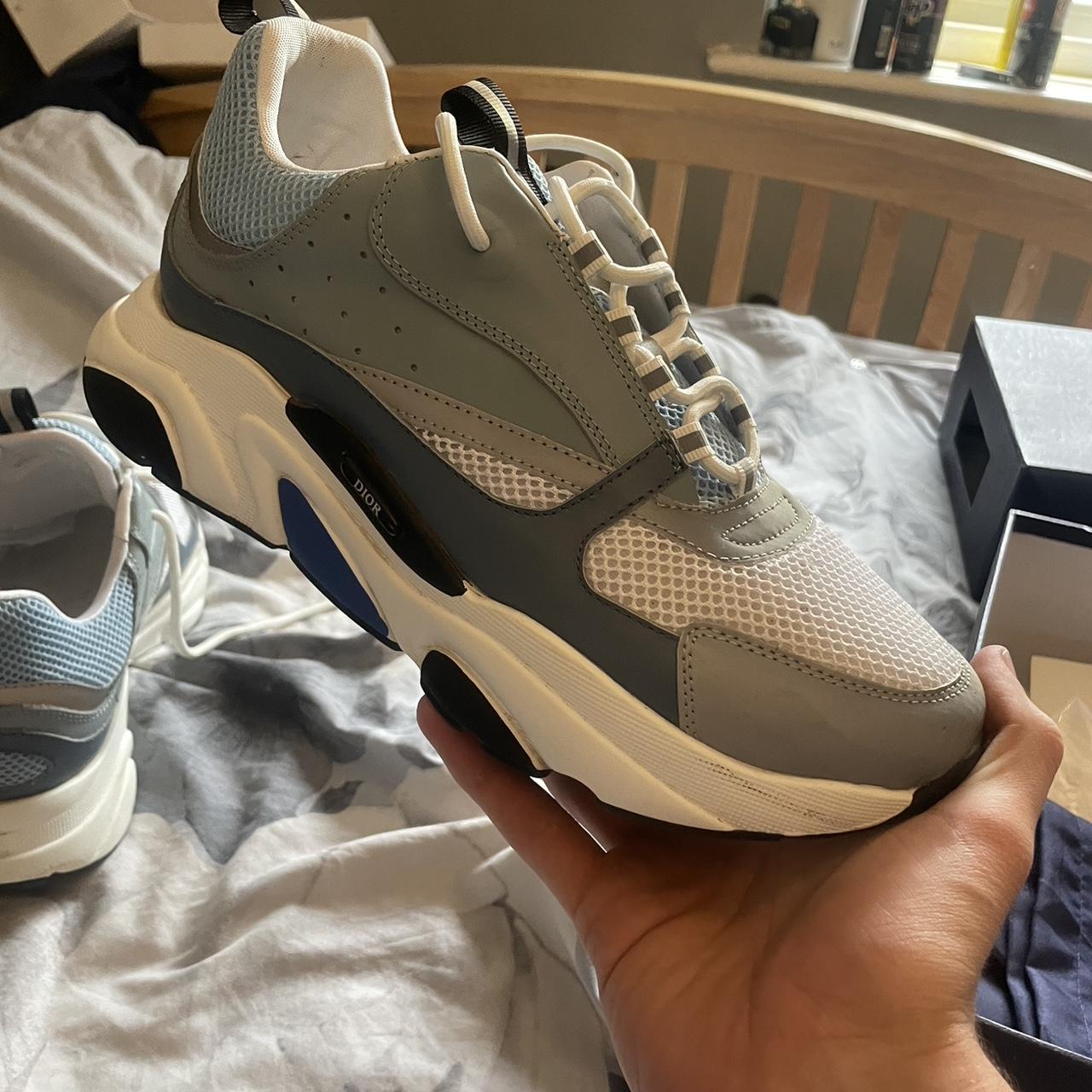 Dior b22 baby blue size uk10 - Depop