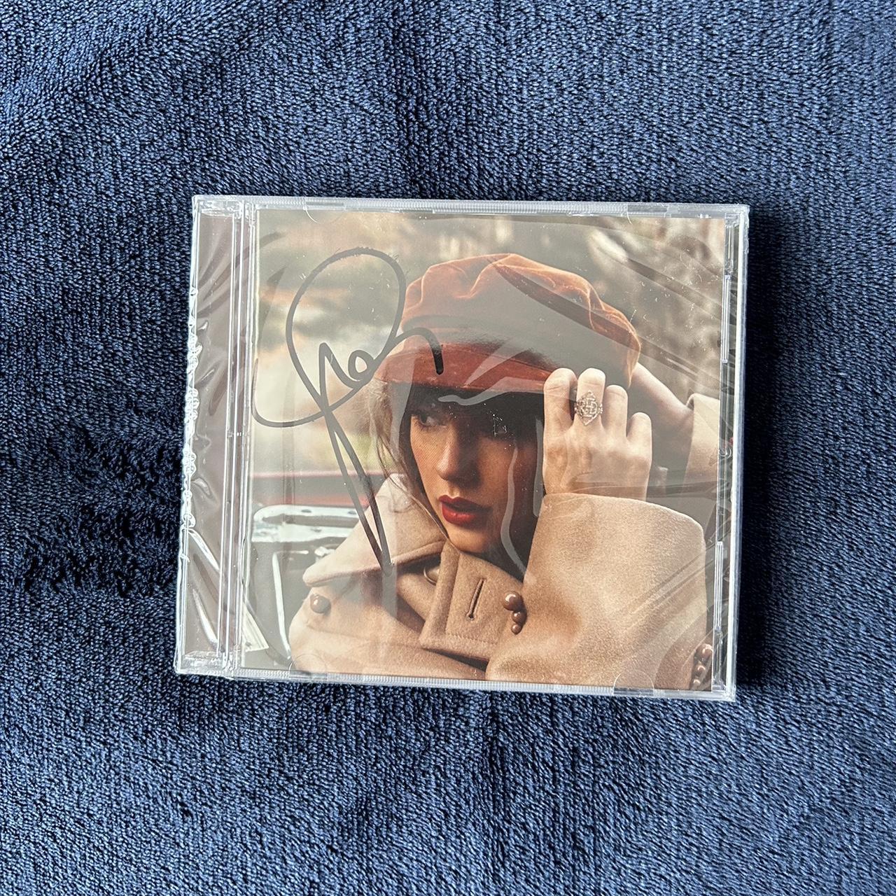 Signed Taylor Swift Red (Taylor’s Version) CD In... - Depop