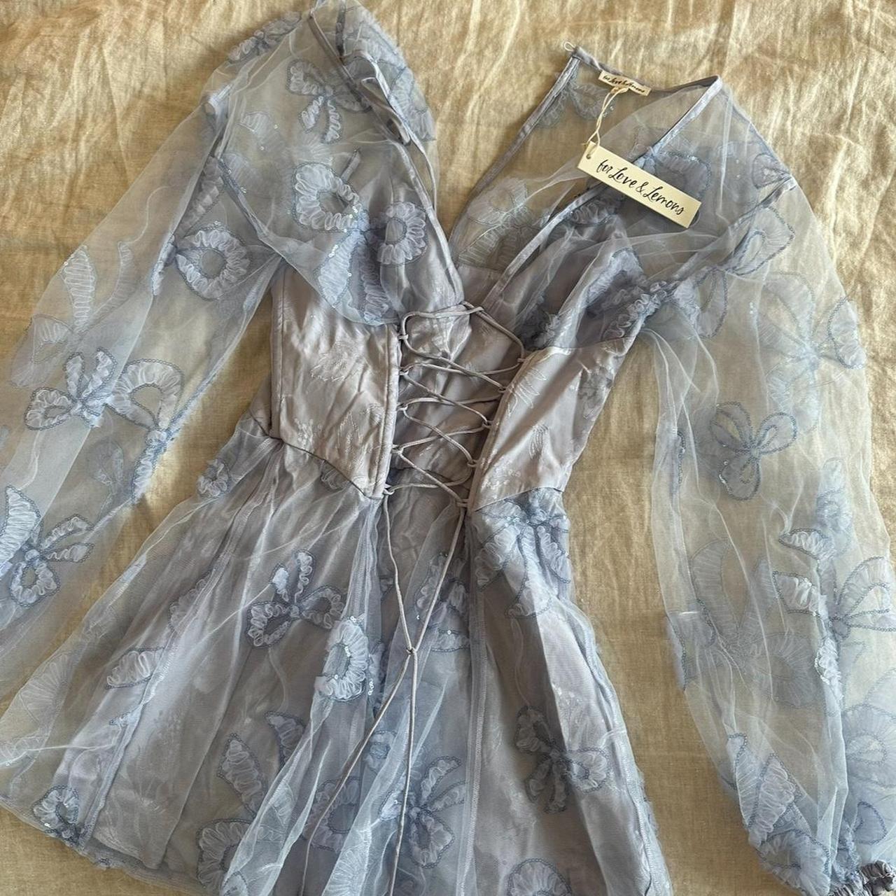 for love and lemons presley mini dress. originally... - Depop