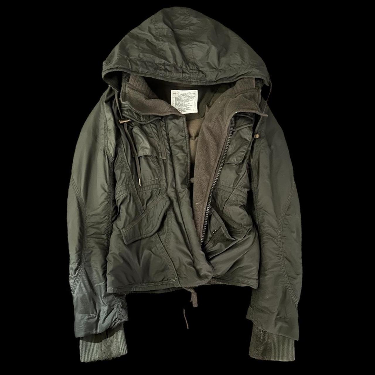 goa puffer bono jacket tagged free size but fits a... - Depop