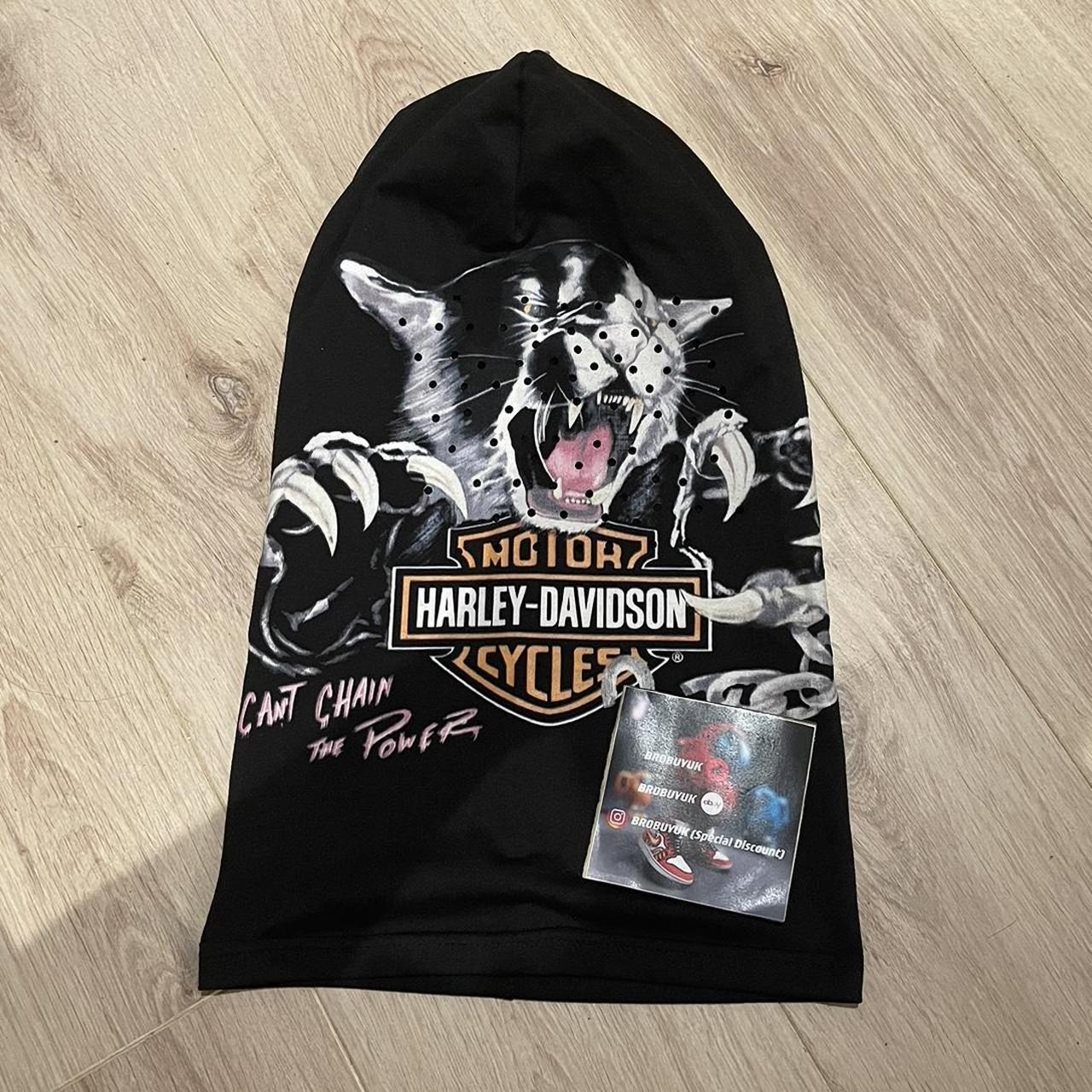 -Kayne West Yeezy Harley Davidson Mask -Kayne West... - Depop