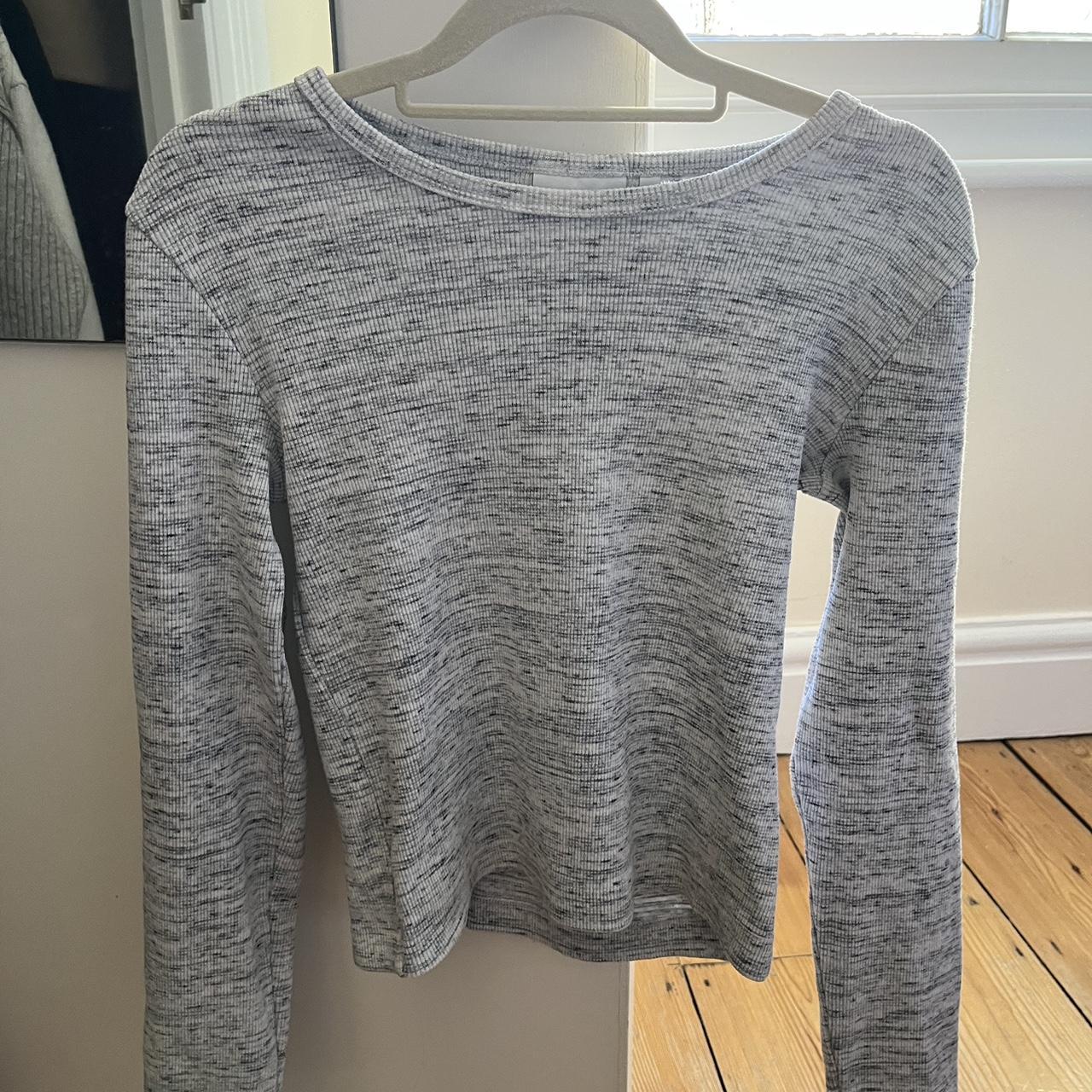 Grey weekday jumper - Depop
