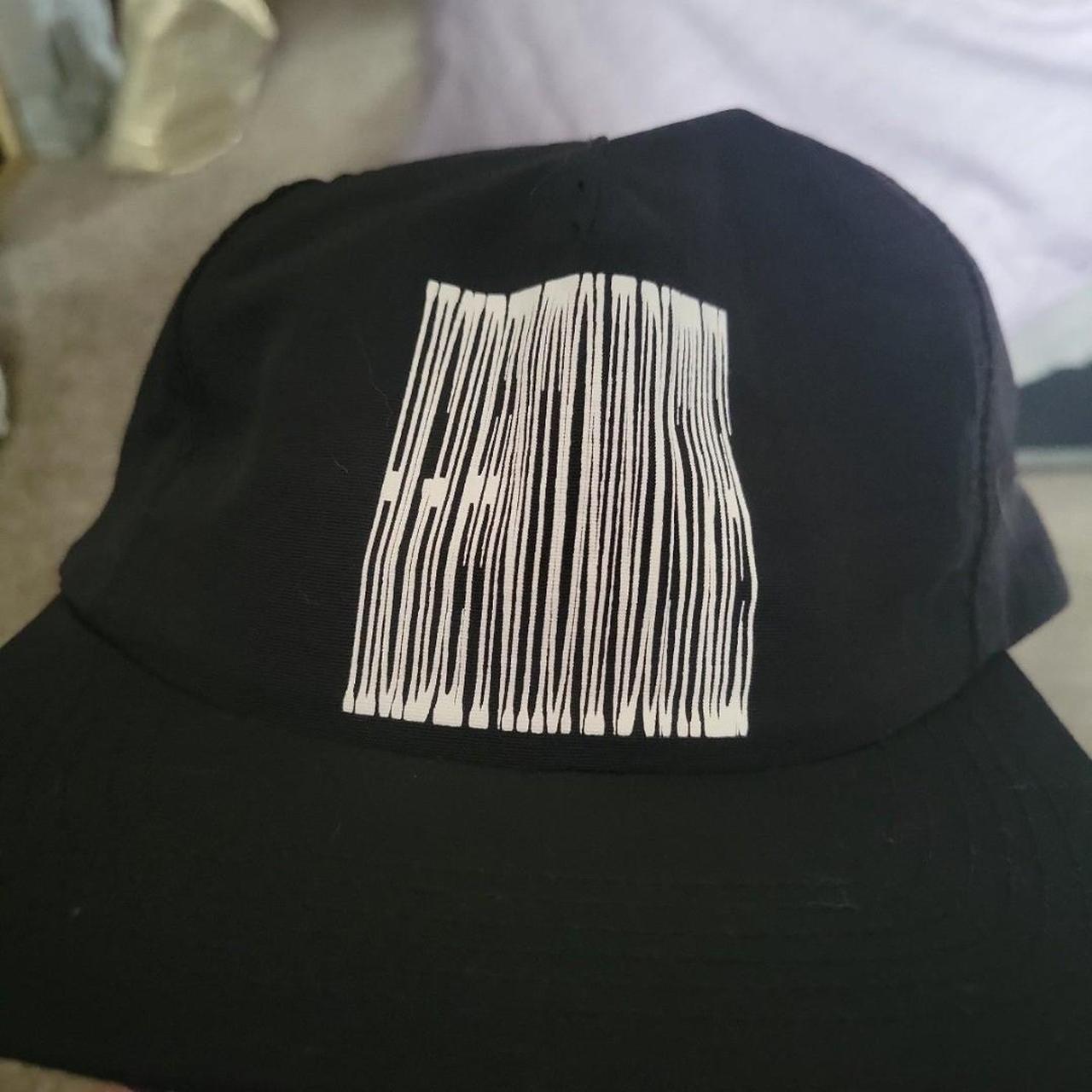 Hii-Def Black Barcode Hat Brand new black barcode... - Depop