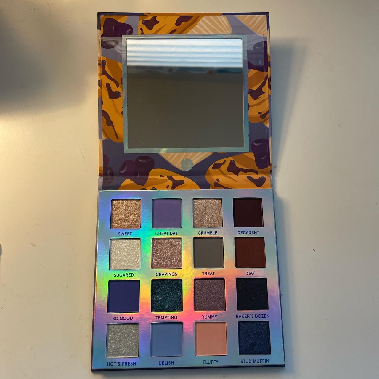 Blueberry muffin eyeshadow pallet. It was given to... - Depop