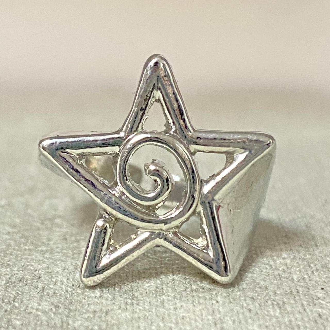 1-11 y2k vintage ring Material: s925 silver size：The... - Depop