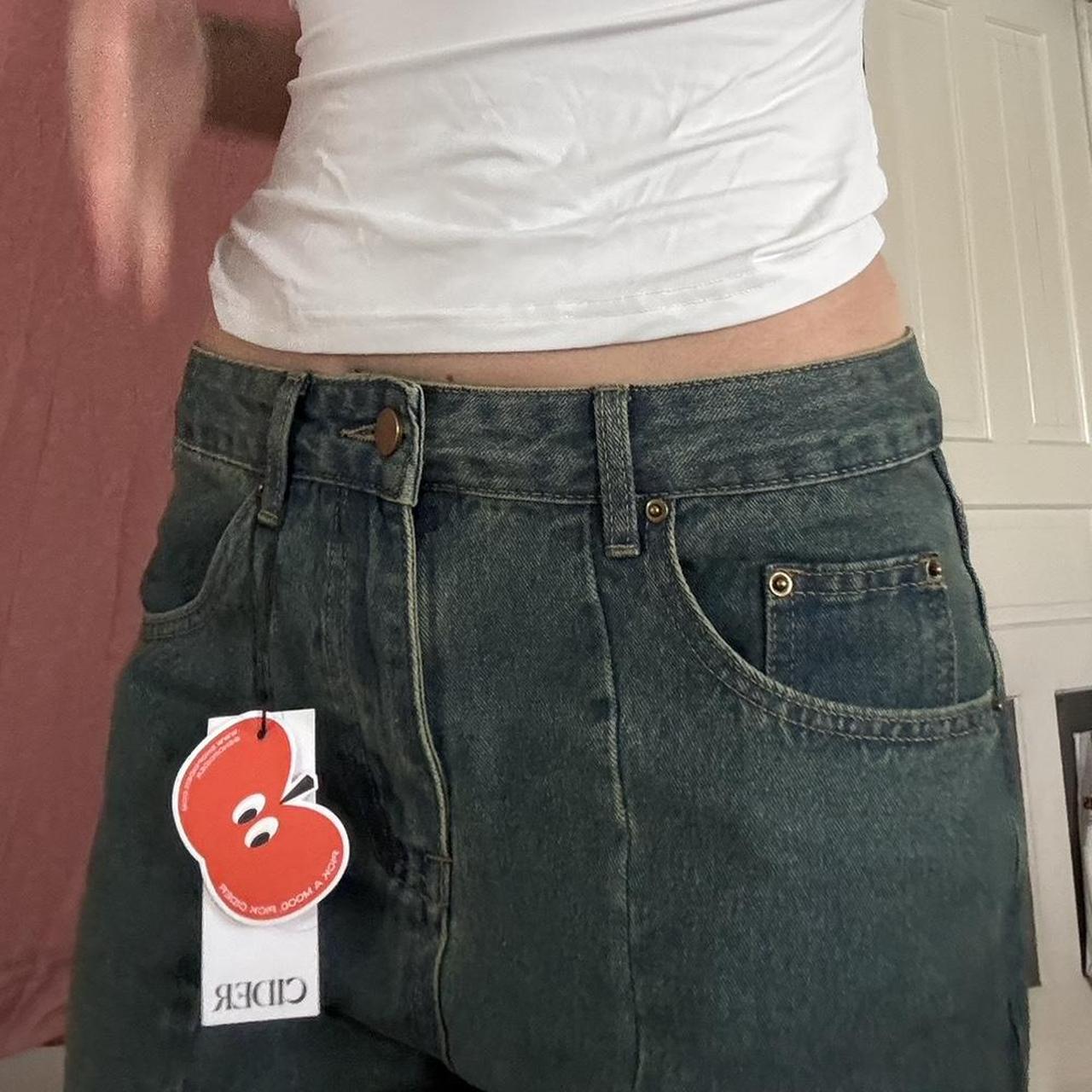 Cider size 6 (M) low rise baggy jeans Still have... - Depop