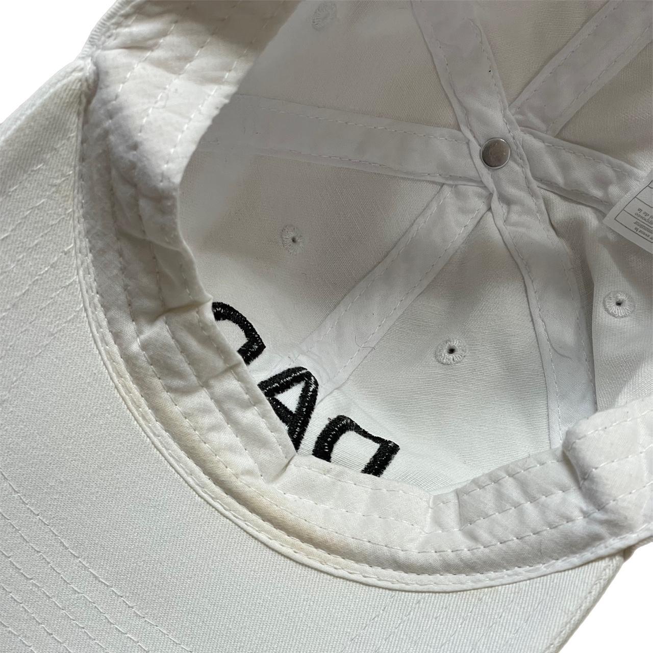 Embroidered Dad Hat -white cotton hat -has been... - Depop