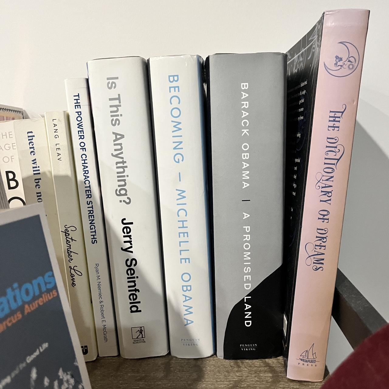 All books pictured are for sale, paperbacks are $10... - Depop