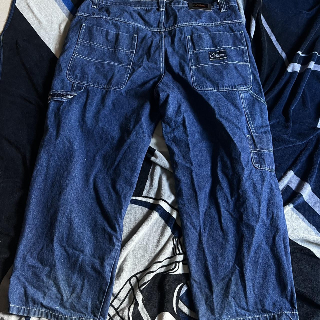 Crazy HUGE vintage y2k Brooklyn Xpress jeans super - Depop Crazy HUGE vintage y2k Brooklyn Xpress jeans super - Depop