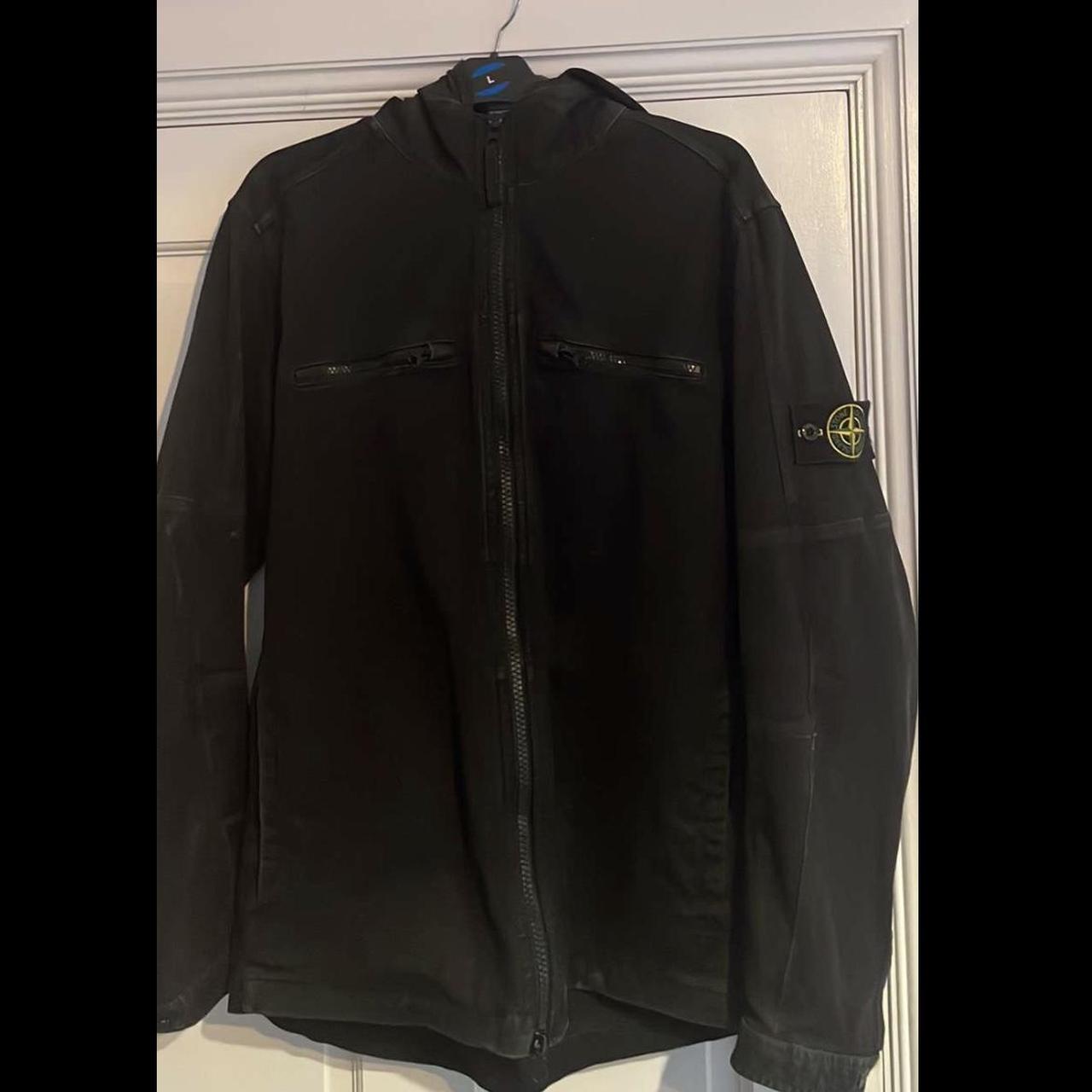 Stone island heavy cotton jacket - size L - worn a... - Depop