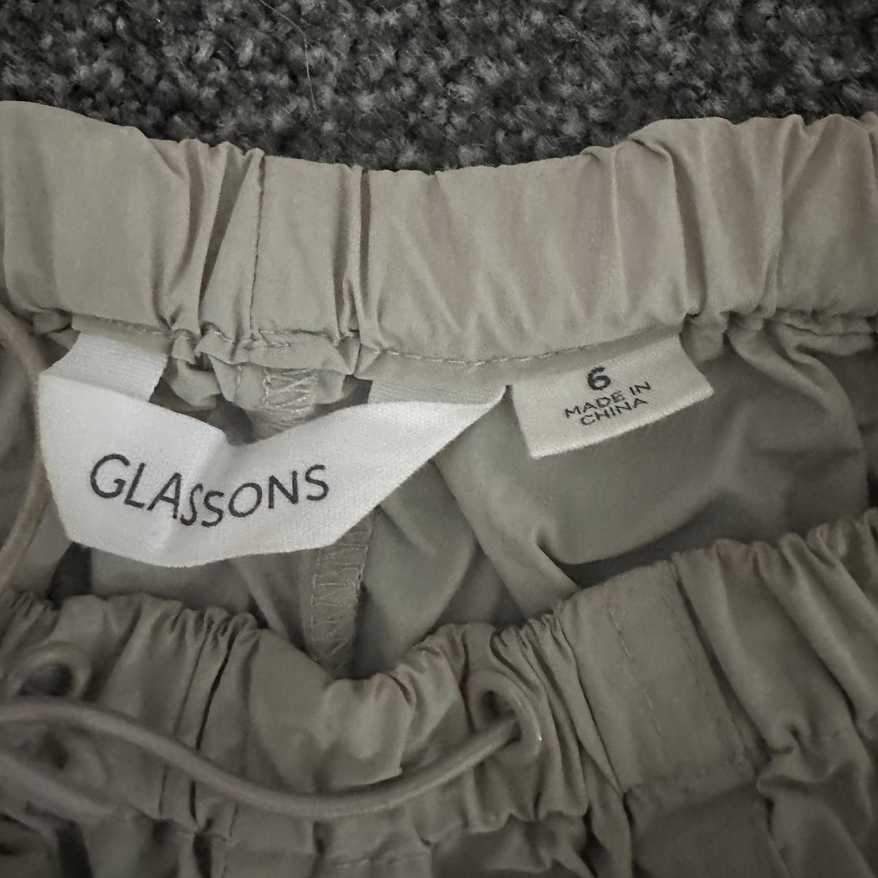 GLASSONS cargo parachute pant - size 6 (stretchy... - Depop