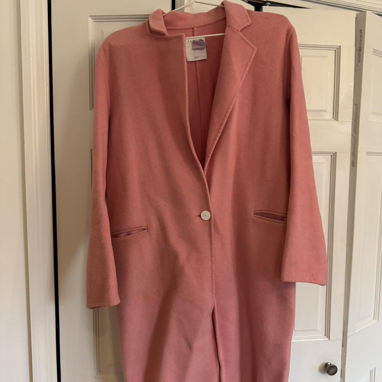 Sandro coat with pockets. Dry cleaned (tag still... | Depop