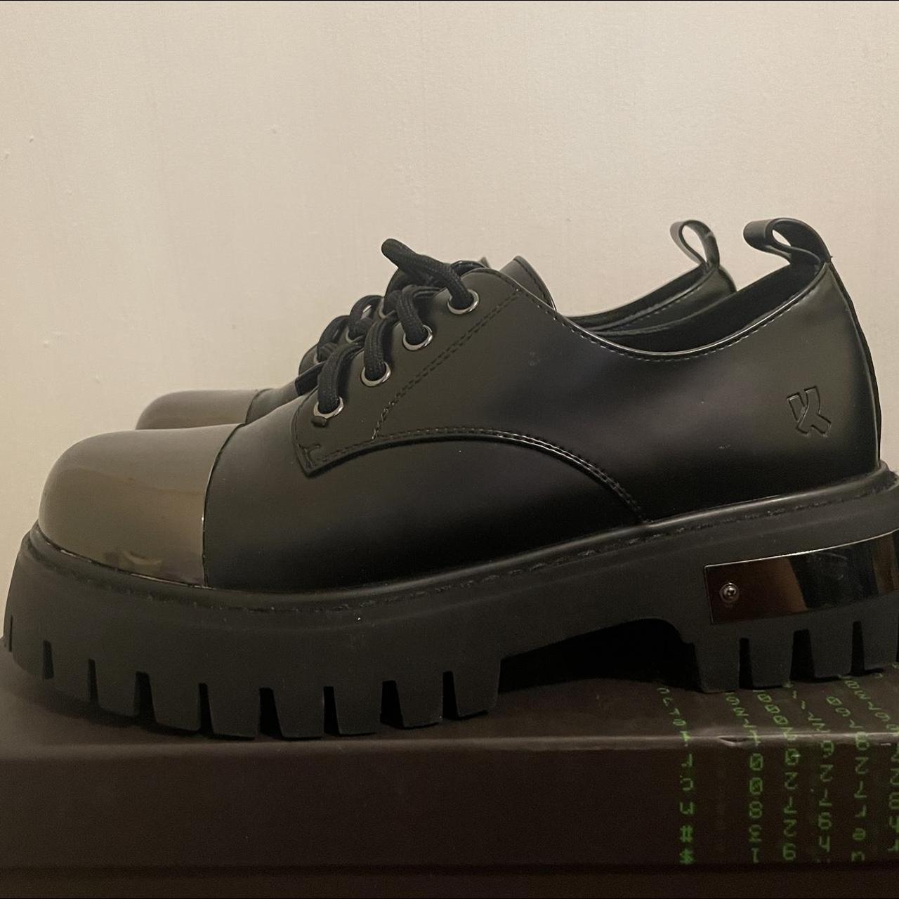 Excellent condition steel toed koi shoes Worn... - Depop