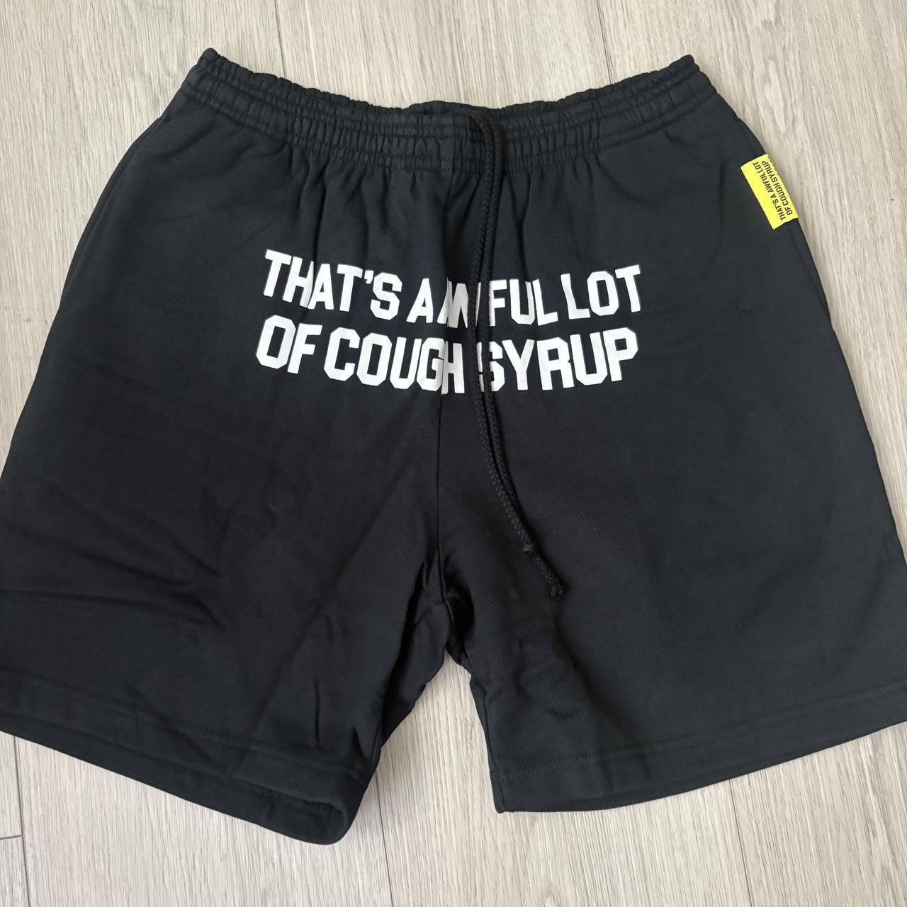 That’s a awful lot of cough syrup shorts Sizes S... | Depop