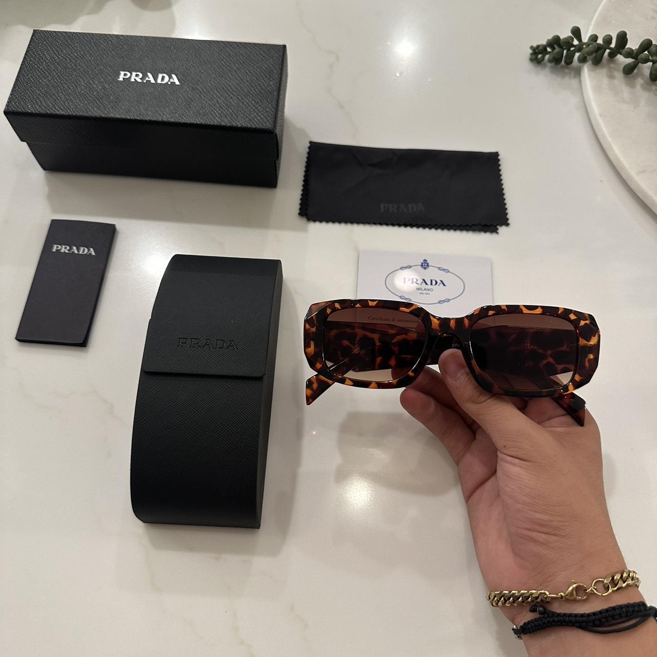 Prada Symbole Square Glasses Brand new comes with as... - Depop