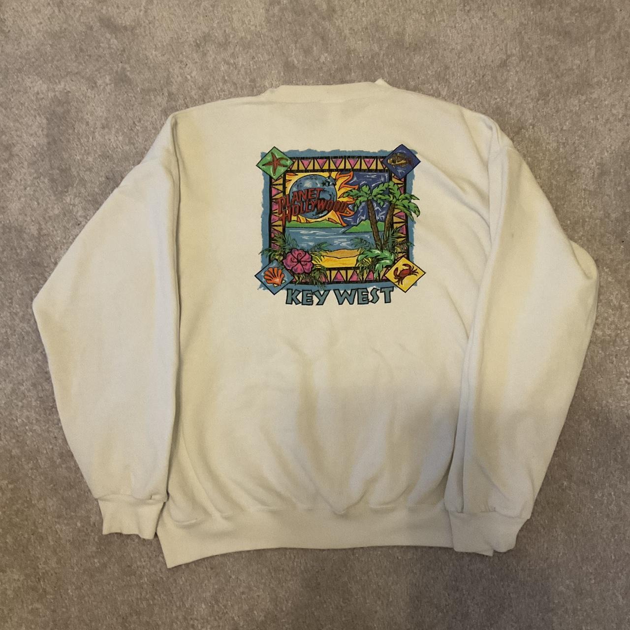 Planet Hollywood key west sweatshirt Please inspect... - Depop