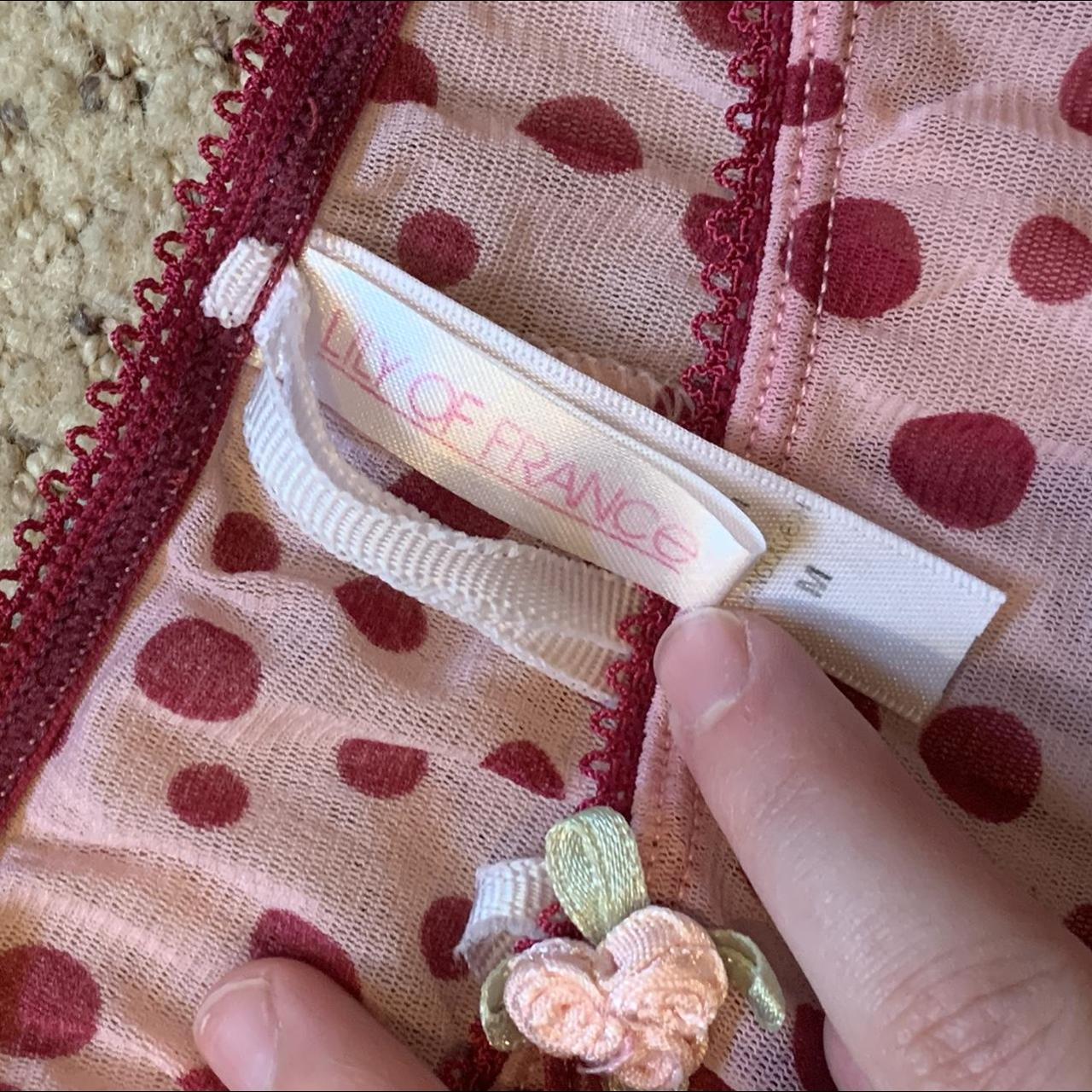 dainty mesh/sheer matching sleepwear pajamas set... - Depop