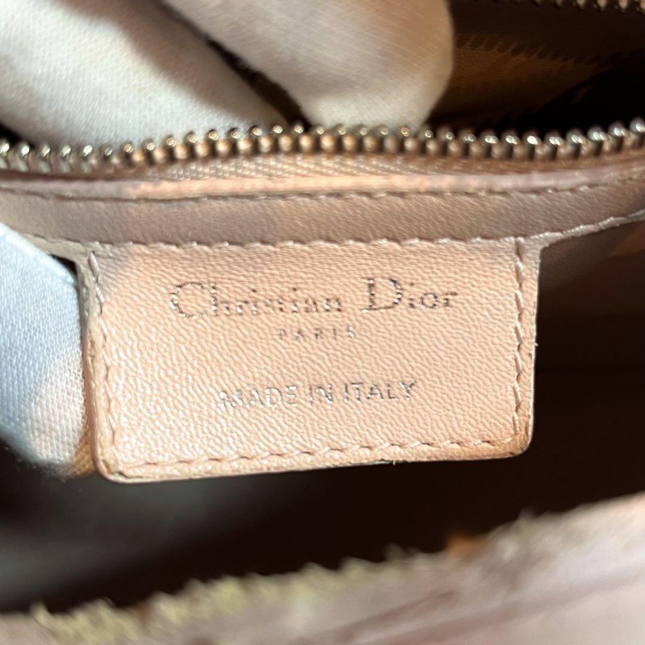 Christian Dior Lady dior Cannage Leather 2way Hand... - Depop