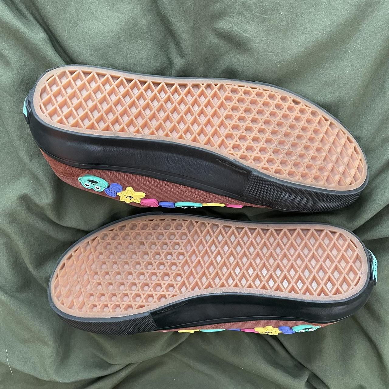 Frog Vans Skate Old Skool Brown/Black size 8M brand... - Depop