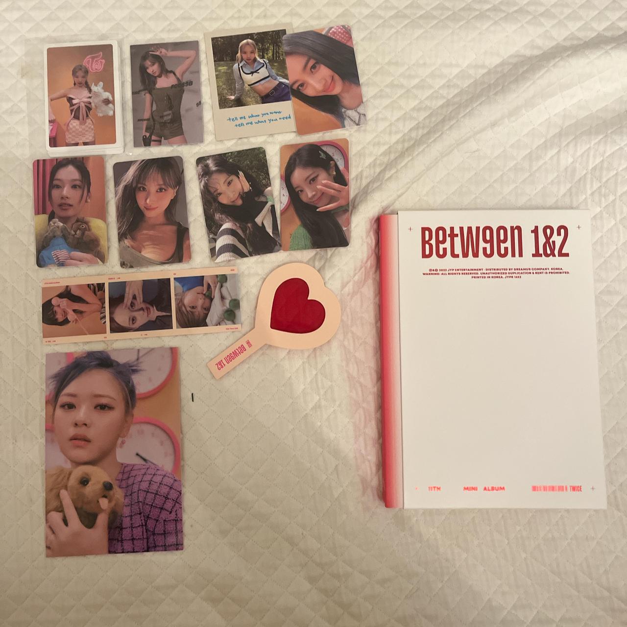 All inclusive Between 1&2 album by twice. - Depop