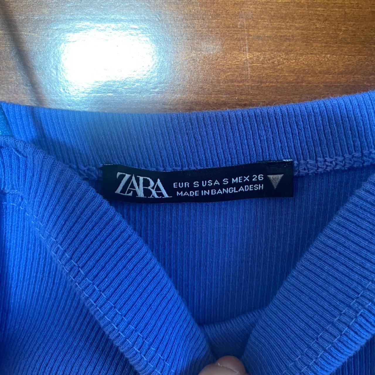 NEVER BEEN WORN Cobalt Blue Zara Dress - Depop