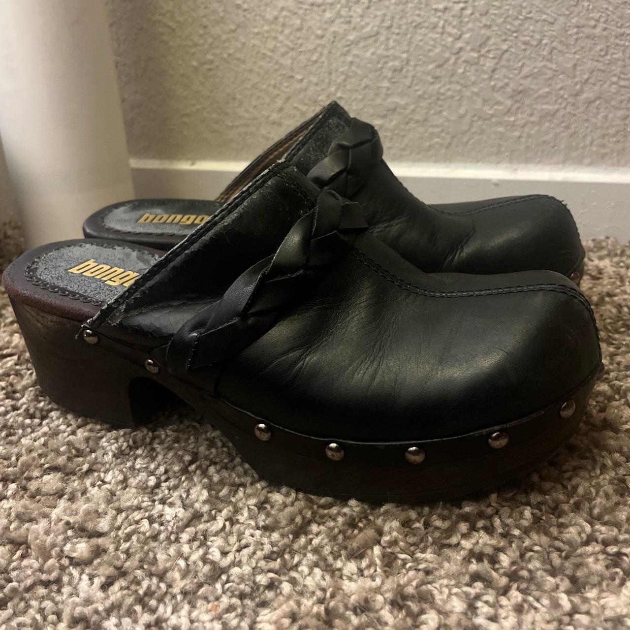 Black Clogs Comfortable 90s black clog 🖤 It has... | Depop