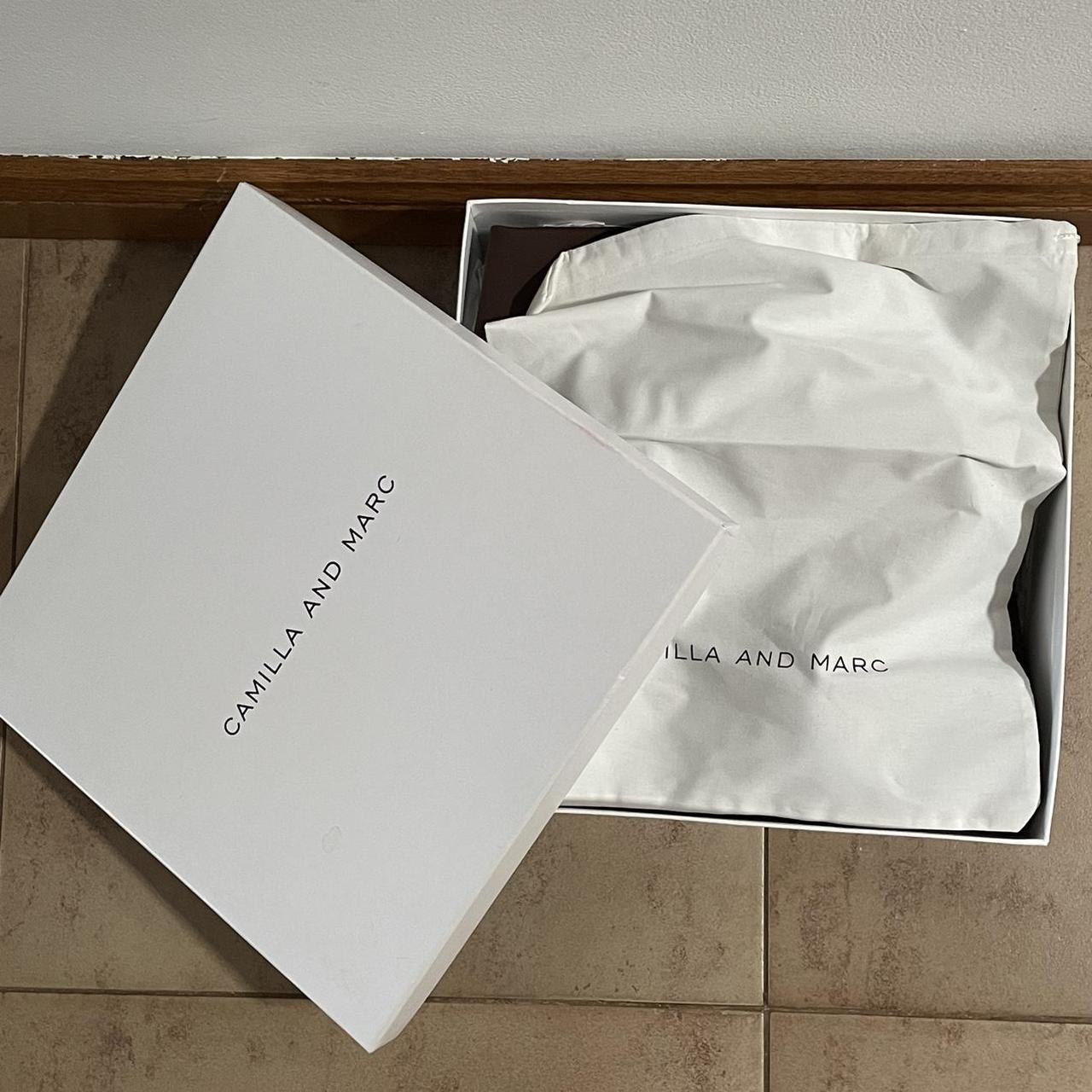 CAMILLA AND MARC Alexis Stocking Boot Leather trim... - Depop