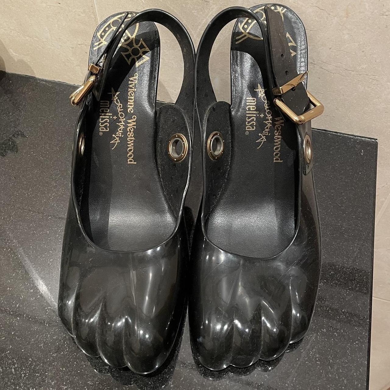 VIVIENNE WESTWOOD X MELISSA RUBBER HEELS 🎀 Vintage... - Depop