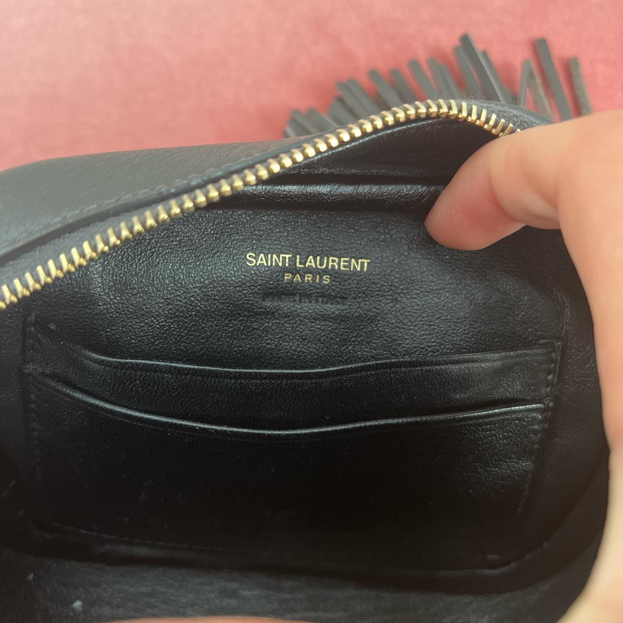 YSL blogger leather crossbody bag Very good... - Depop