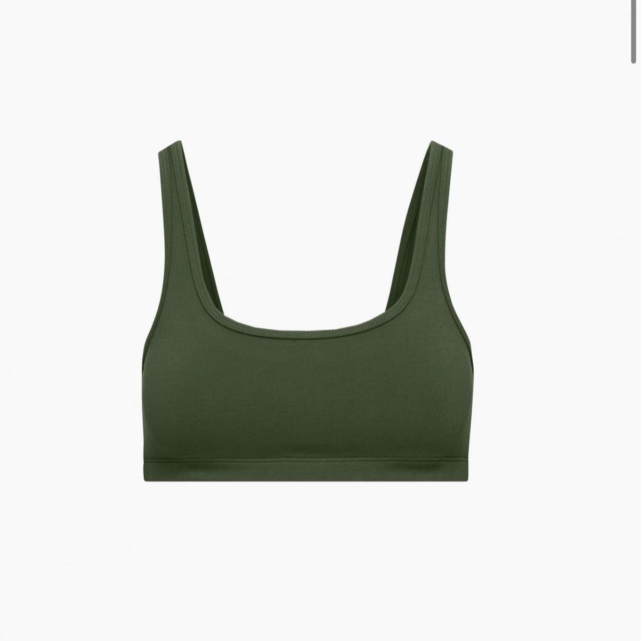 TnAction TNALIFE Mini Bra Top in Kombu size... - Depop