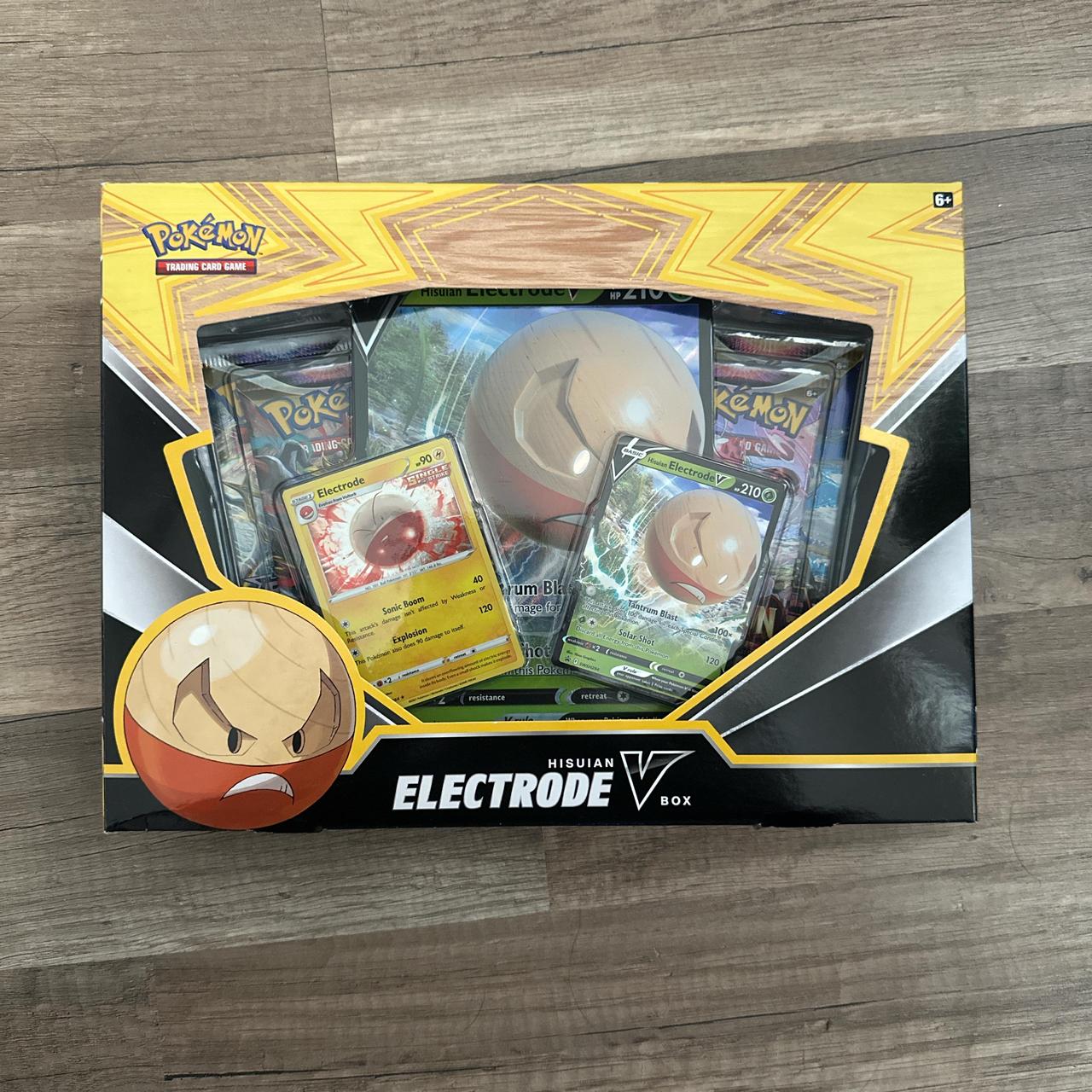 Electrode Pokémon TCG box #PokemonTCG - Depop