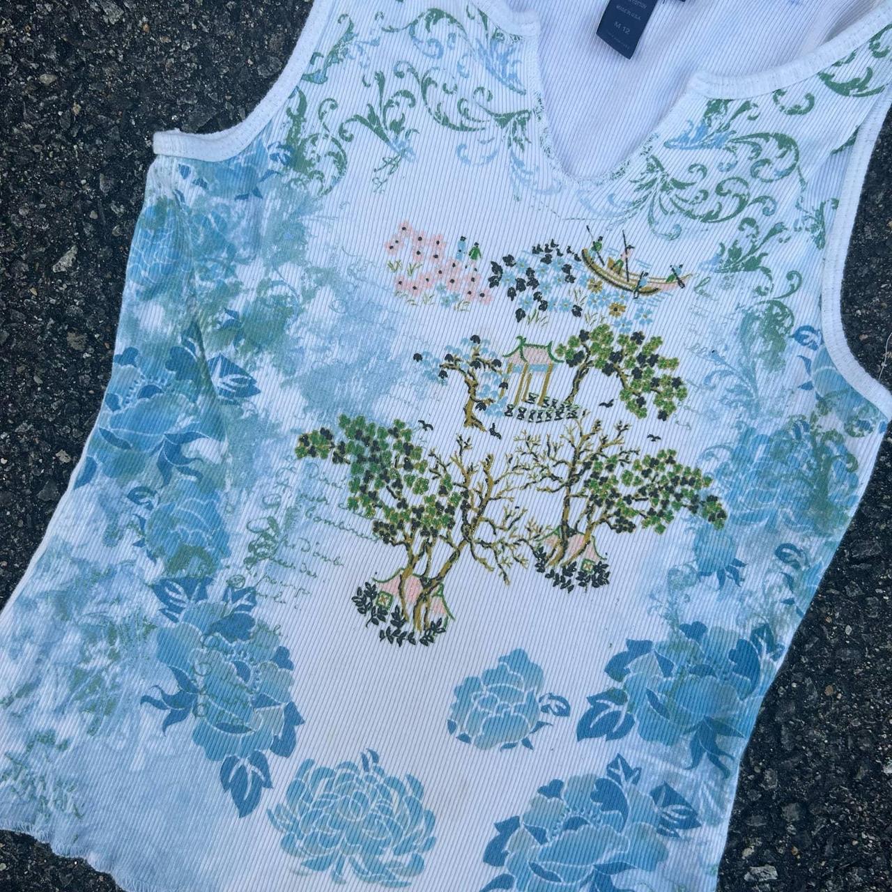 Vintage 90s Limited Too blossom tank top Vintage... - Depop