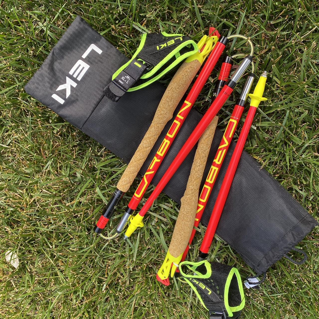 Leki FX- one ultra trail carbon poles. Mint... - Depop