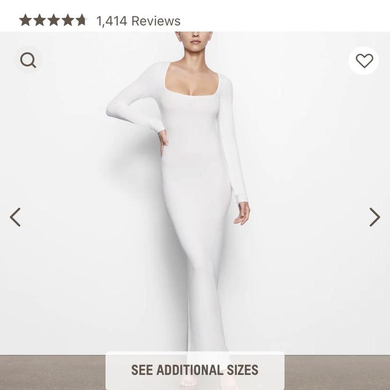 SKIMS Soft Lounge Dress - Limited Edition Marble... - Depop