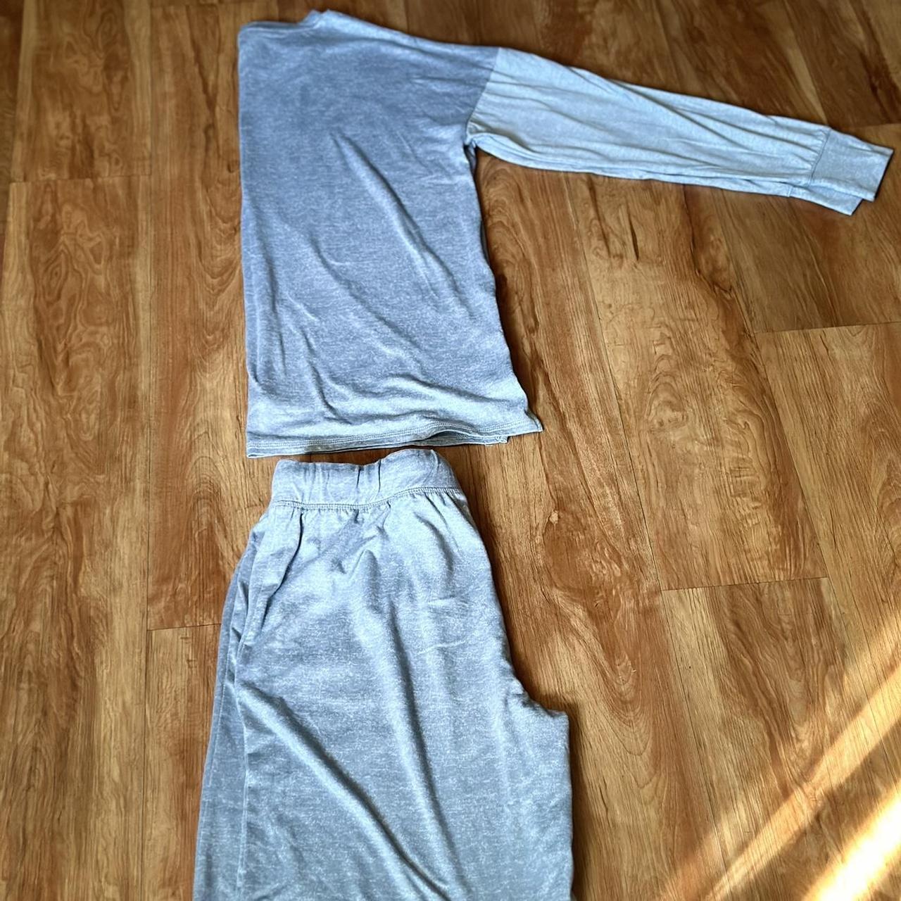 Grey Woman’s Pajama Set #comfy #cotton #pajama... - Depop