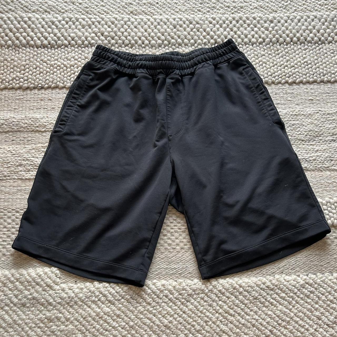 Men’s Black Rhone Shorts - athletic shorts size M... - Depop