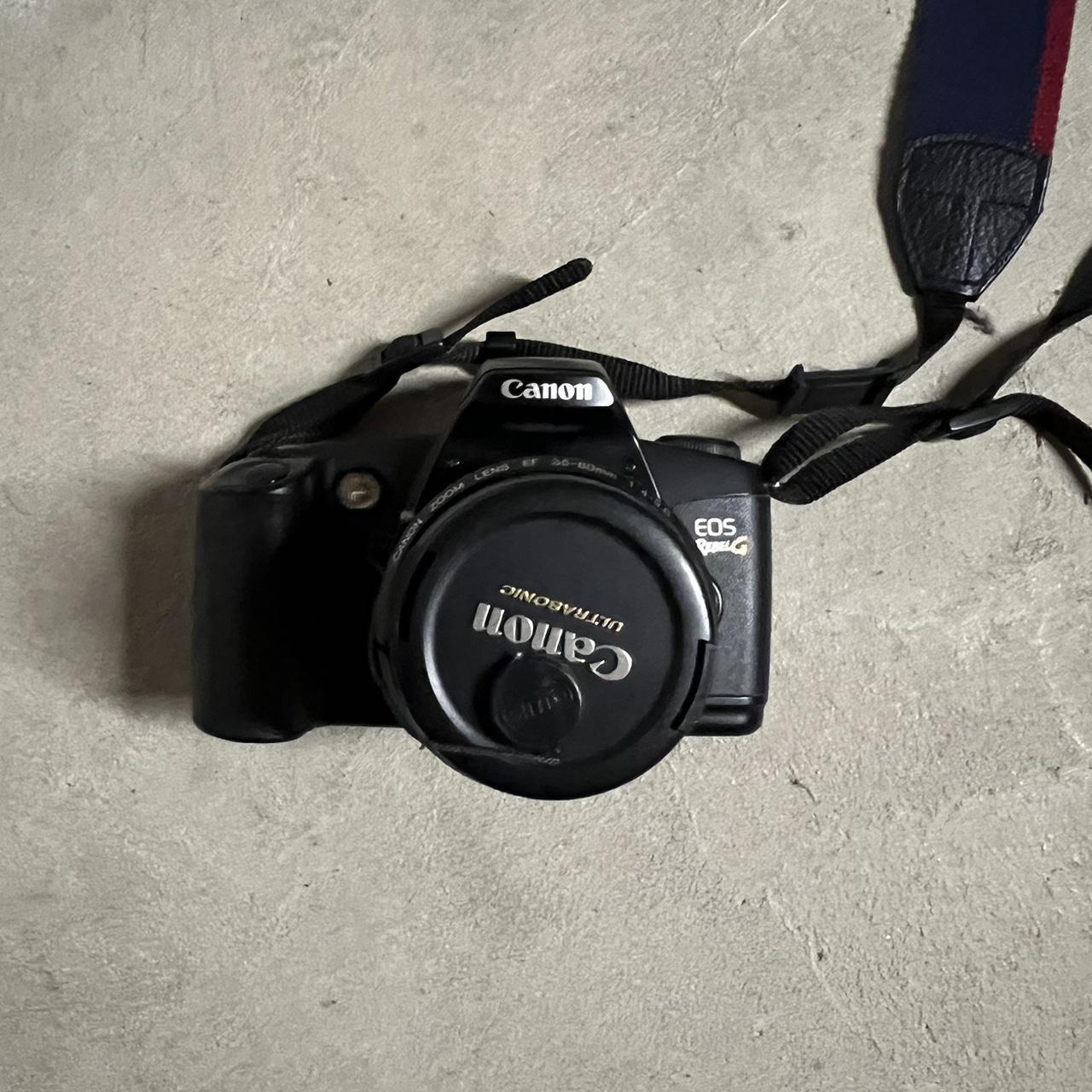 FILM CAMERA Canon Eos Rebel G Film Camera with flash... - Depop