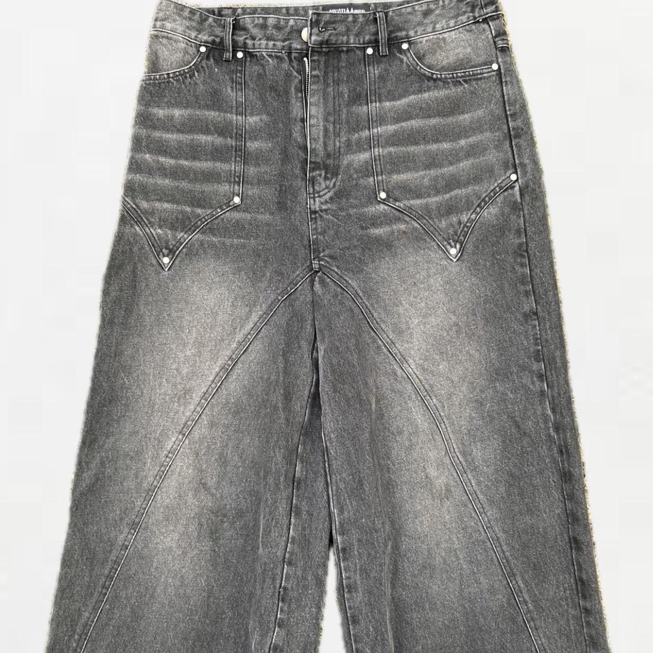 JNCO TYPE OF JEANS SUPER BAGGY AND SUPER WIDE LEG... - Depop