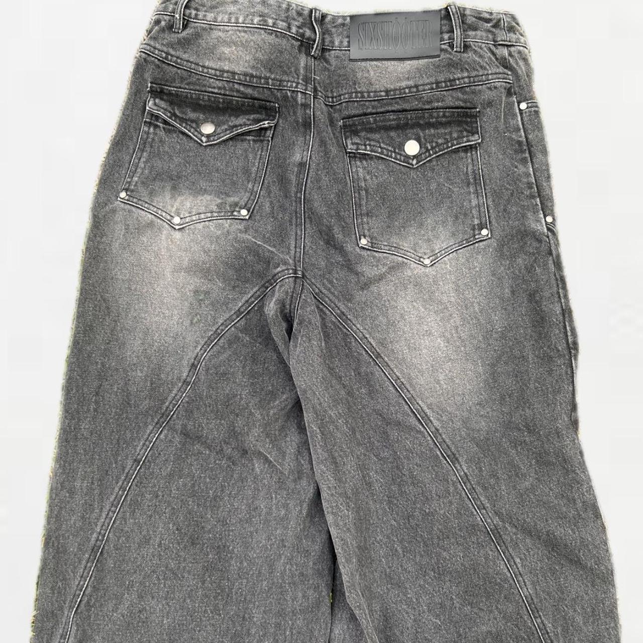 JNCO TYPE OF JEANS SUPER BAGGY AND SUPER WIDE LEG... - Depop