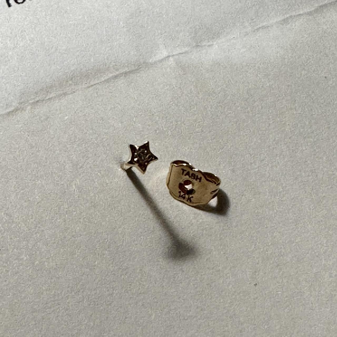 Maria Tash Diamond Solitaire Star Stud Earring. I... - Depop