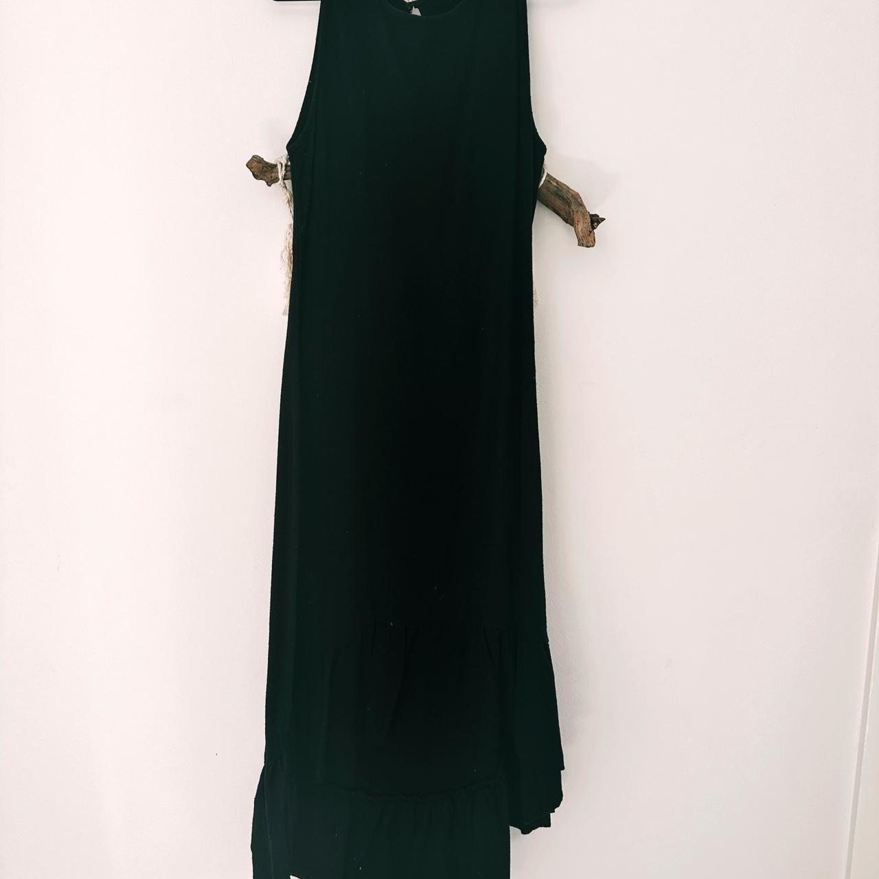 COTTON ON Black midi/maxi dress Size small 8-10 - Depop