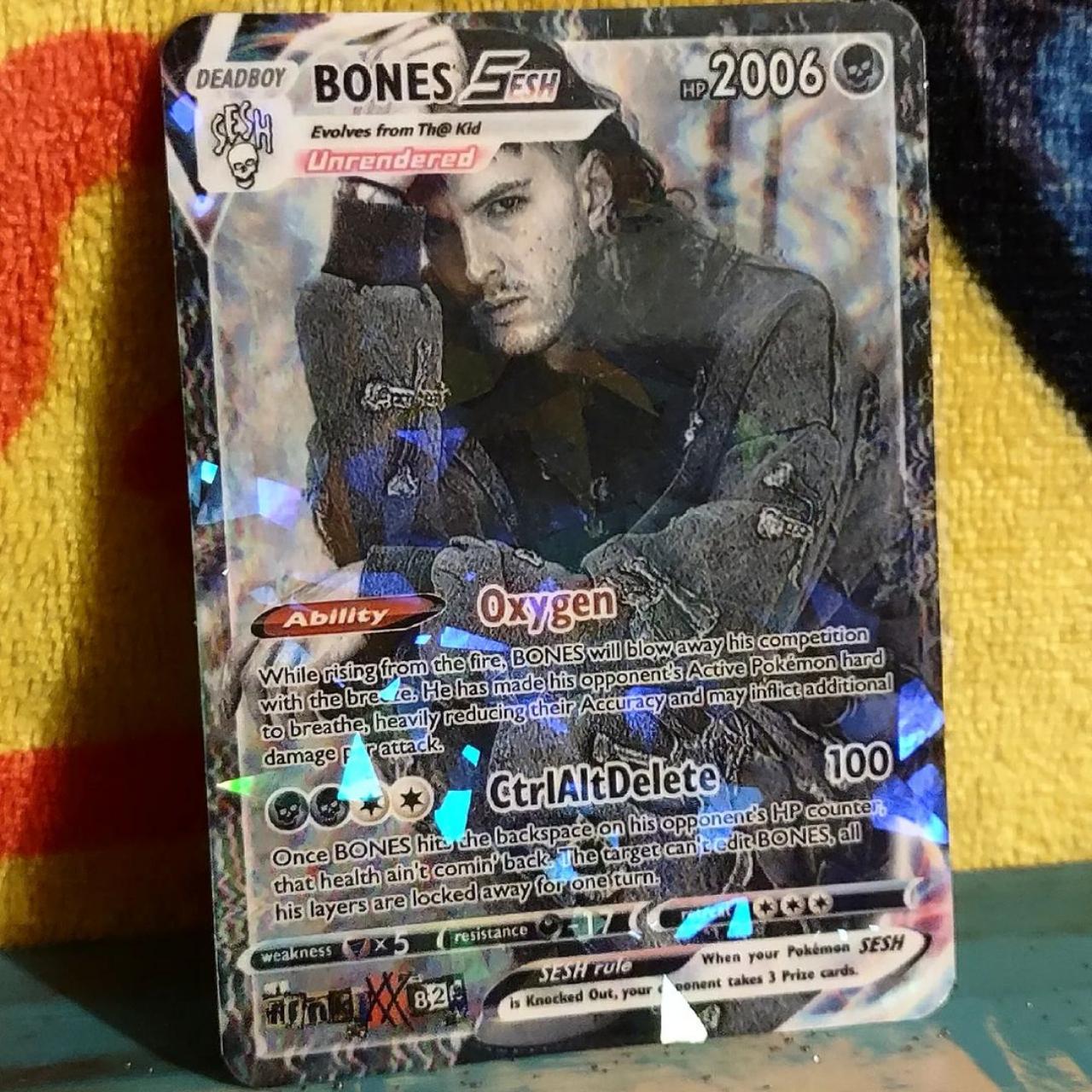 BONES Pokémon Card !!ALL PRICES FIRM, NO OFFERS... - Depop