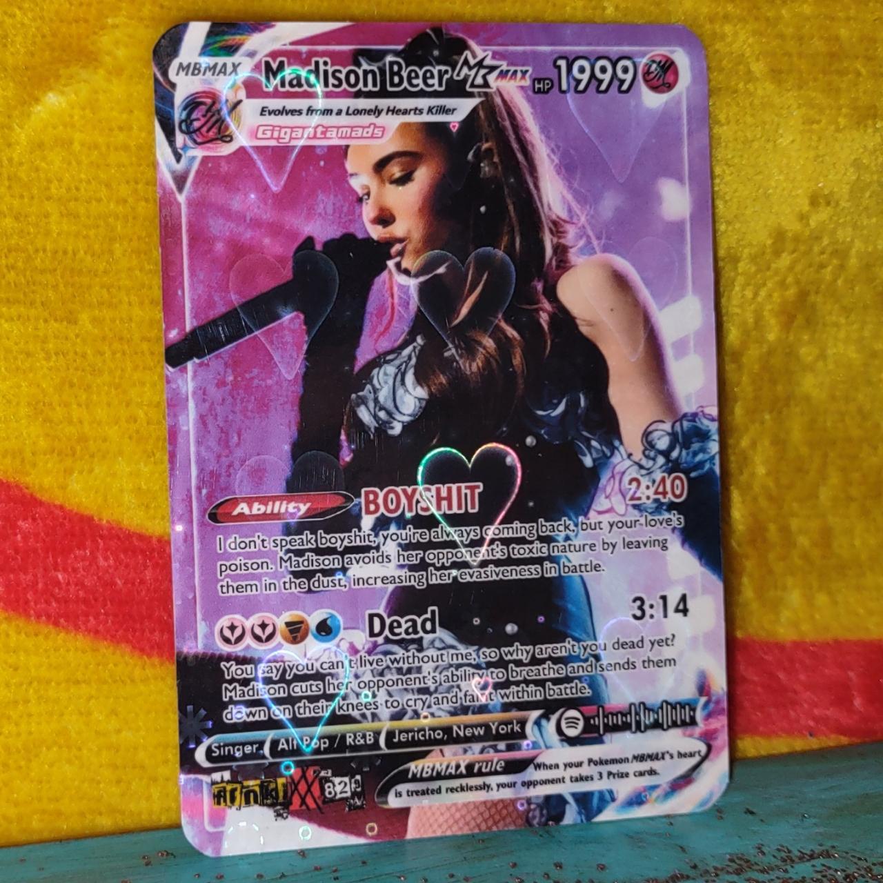Madison Beer Pokémon Card !!ALL PRICES FIRM, NO... - Depop