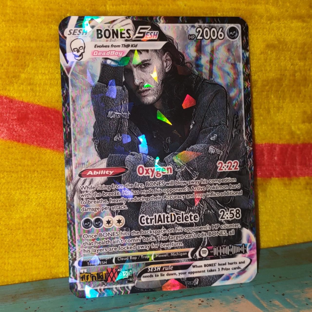 BONES Pokémon Card !!ALL PRICES FIRM, NO OFFERS... - Depop