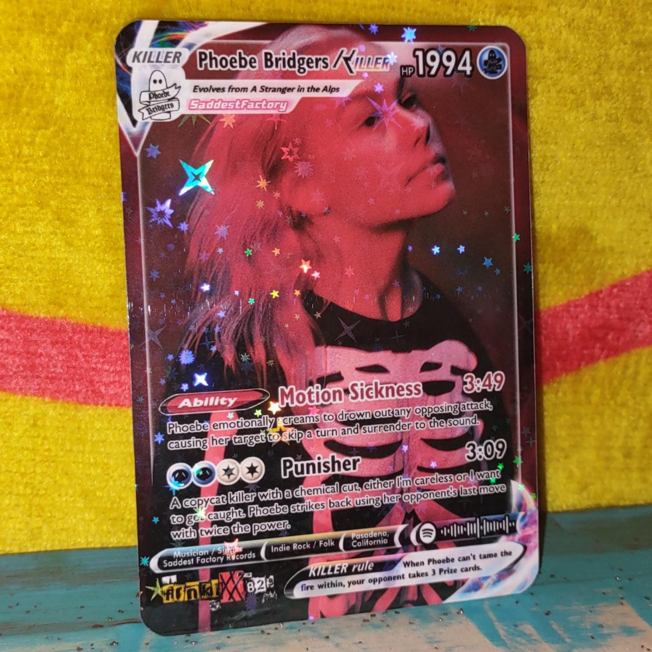 Phoebe Bridgers Pokémon Card !!ALL PRICES FIRM, NO... - Depop