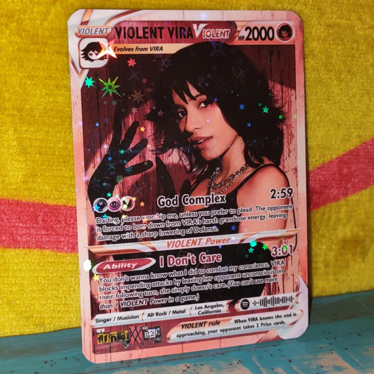 VIOLENT VIRA Pokémon Card !!ALL PRICES FIRM, NO... - Depop