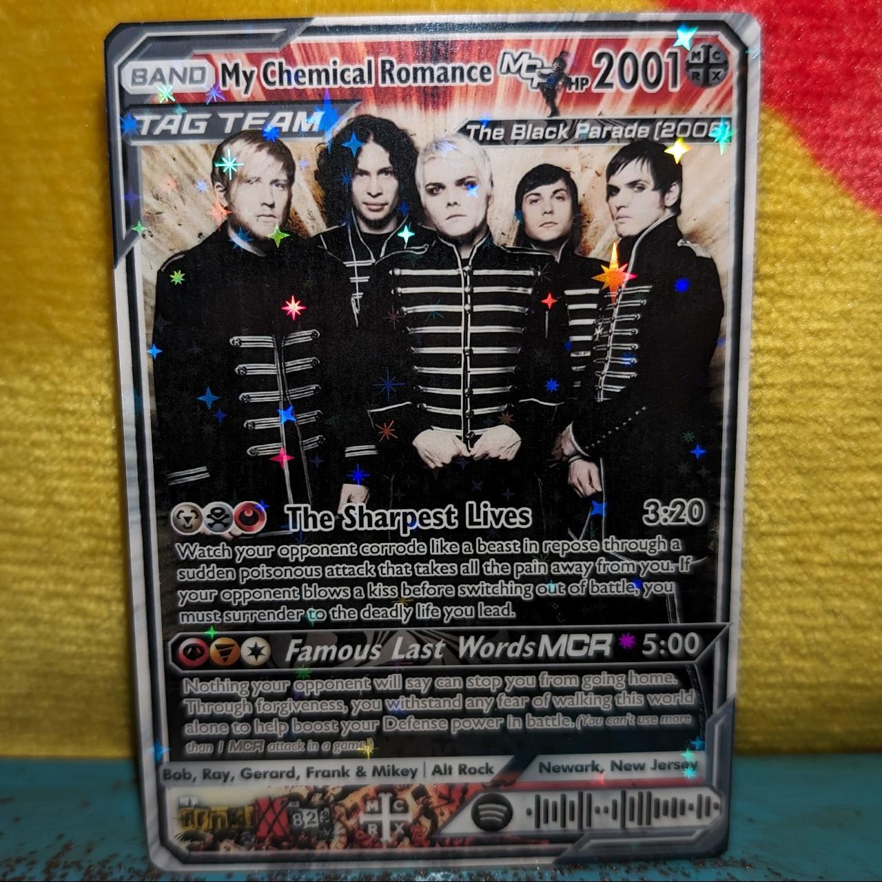 My Chemical Romance Pokemon Card !!ALL PRICES FIRM,... - Depop