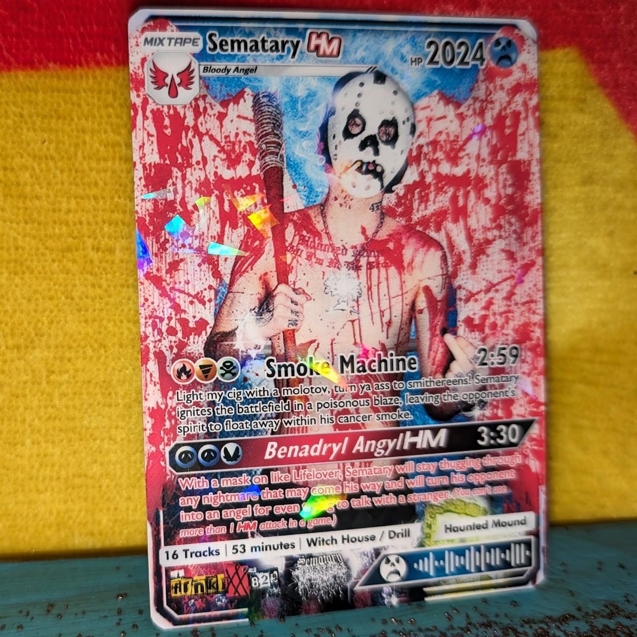 Sematary - 'Bloody Angel' Pokemon Card !!ALL PRICES... - Depop